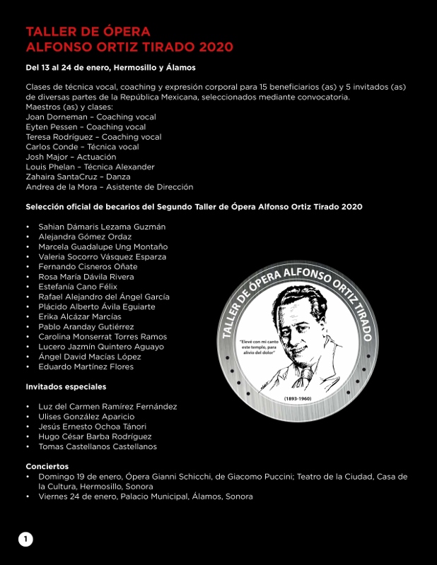 FAOT Music Festival in Alamos, 2021 | Festival Alfonso Ortiz Tirado