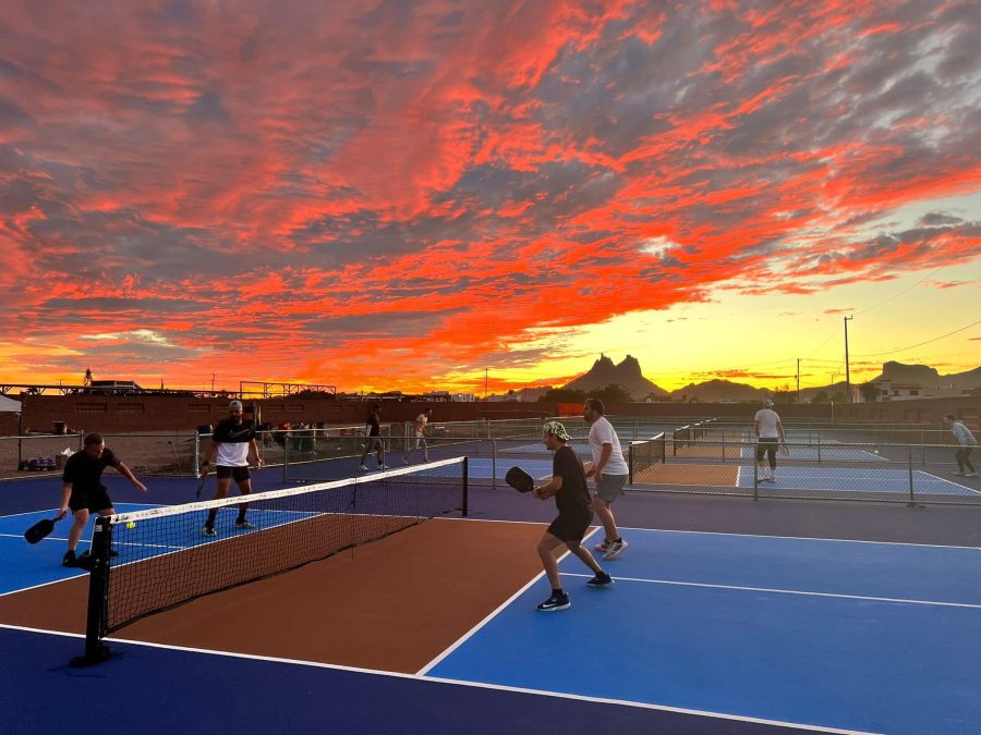 Pickleball in San Carlos, Mexico
